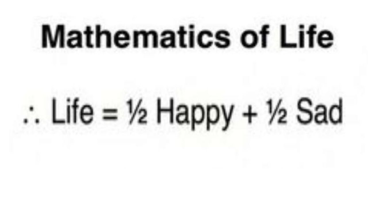 Maths of life / Mathematics of Life / Maths solutions / Surajit Maths ...