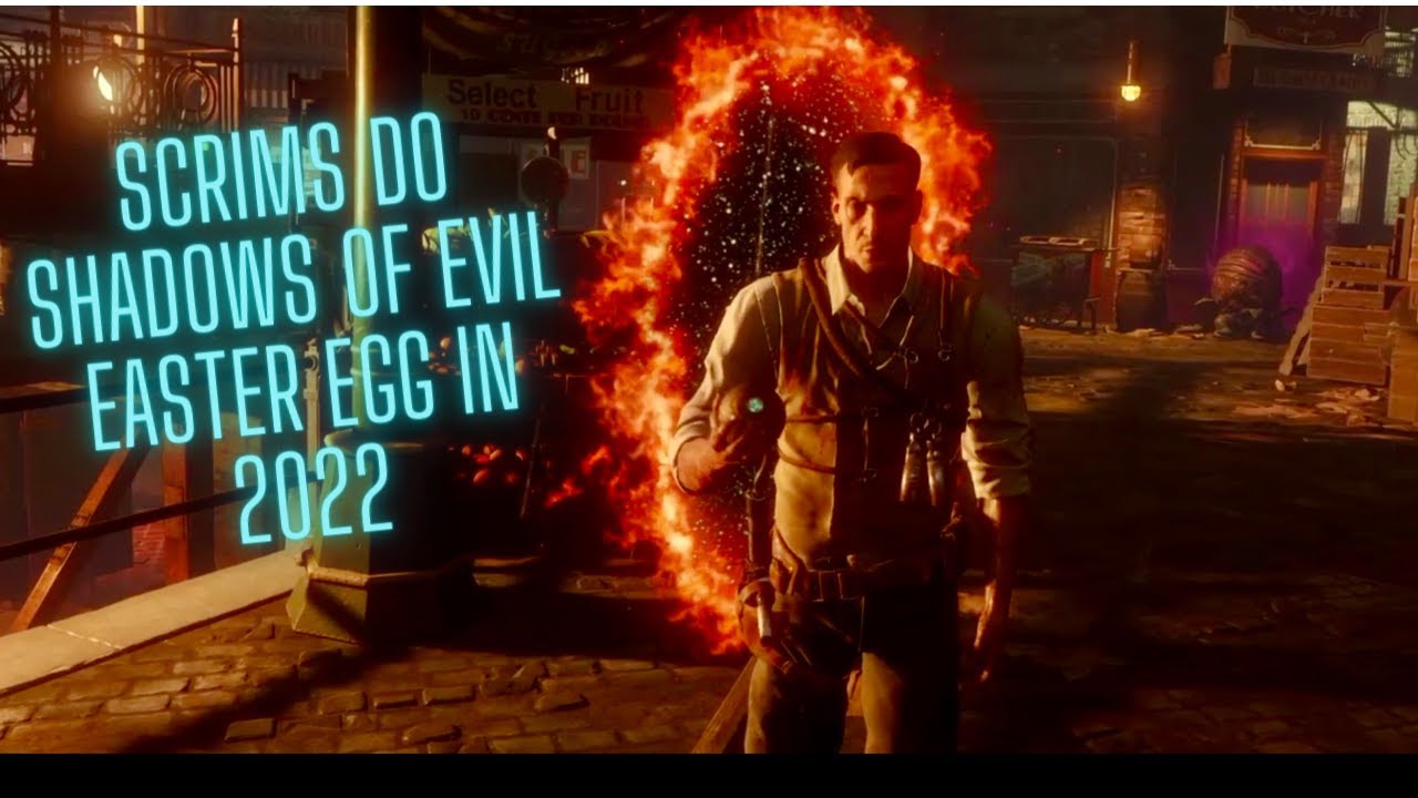 Shadows of Evil Easter Egg in 2022!!!!!!! - YouTube
