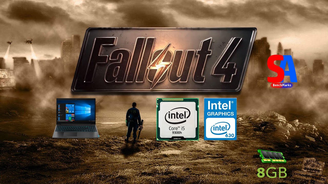 Fallout 4 intel uhd 630 i5 9300h 8gb ram ultra low 786p - YouTube