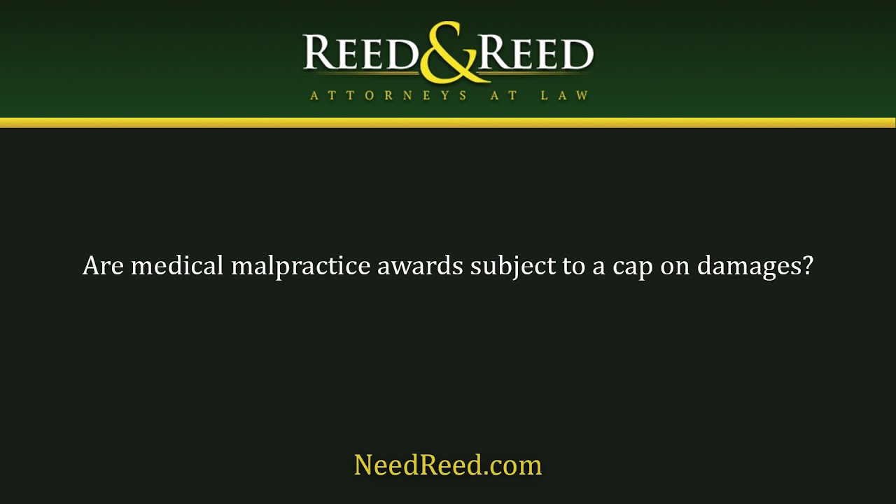 Are Medical Malpractice Awards Subject To A Cap On Damages? - YouTube