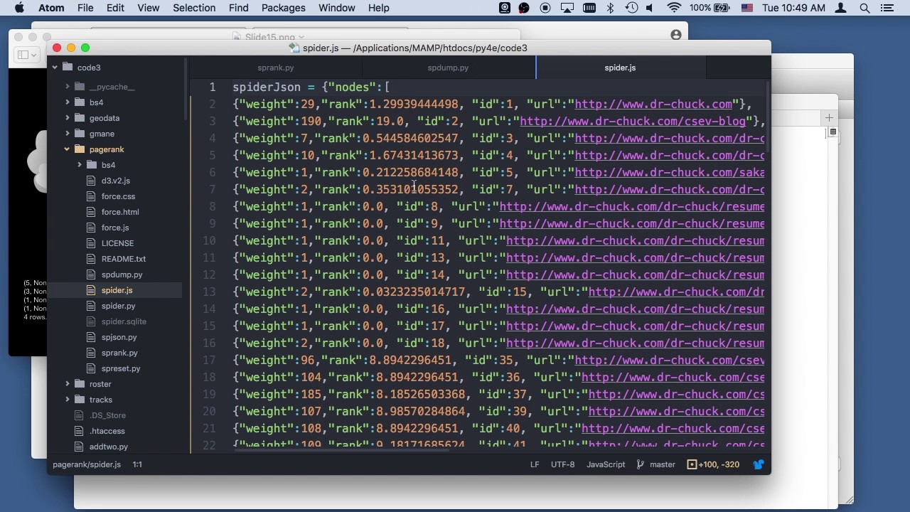 Worked Example: Page Rank - Visualization (Chapter 16) - YouTube