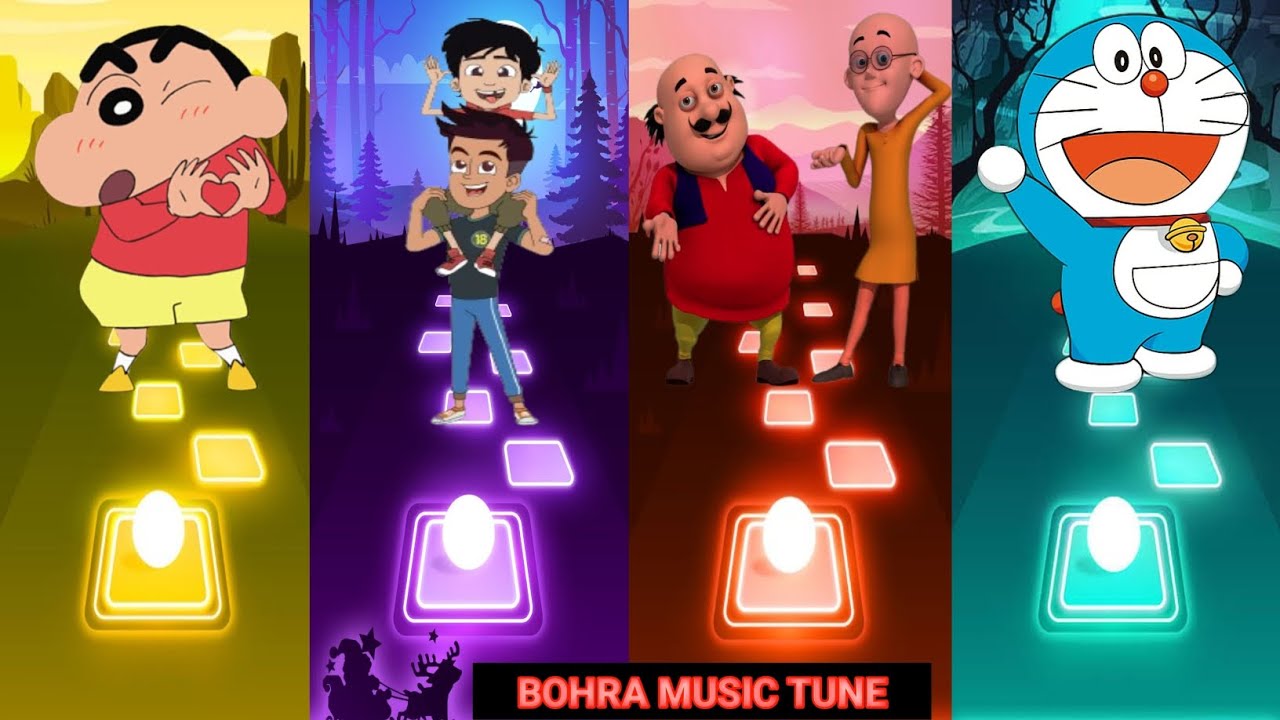 Shinchan Vs Chikoo & Bunty Vs Motu Patlu Vs Doraemon (New Video ...