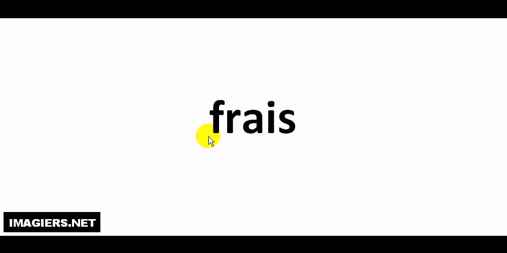 French pronunciation = frais - YouTube