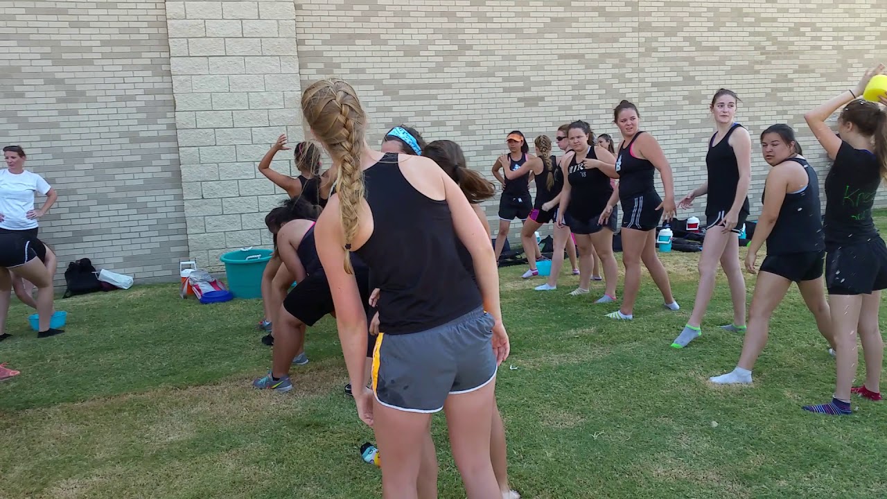 L D Bell Color Guard End of Summer Water Bash - YouTube