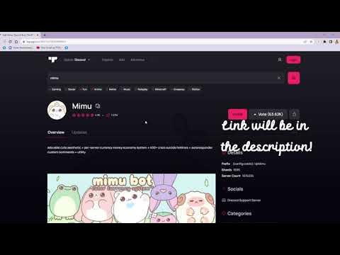 *UPDATED* Mimu's greet message tutorial! | discord tutorial | Sirenityy - YouTube