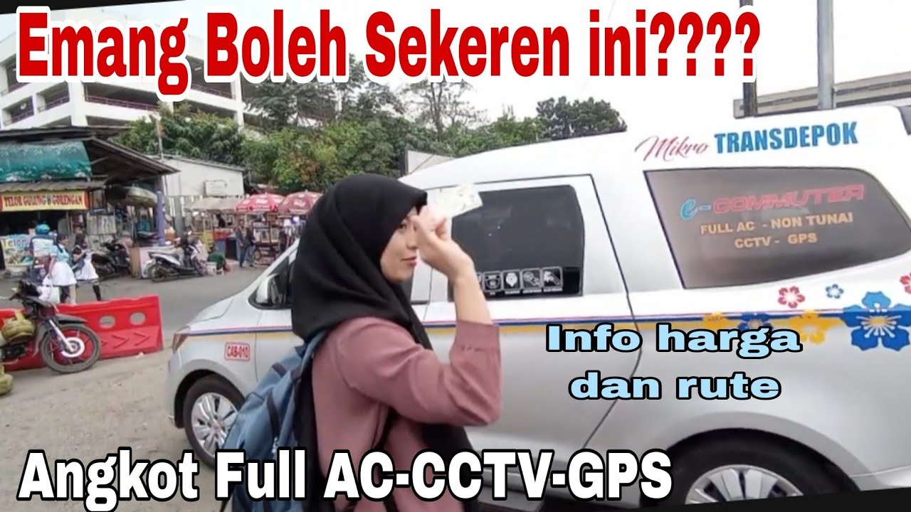 Sudah Mengaspal!! Angkot AC Depok,ini rutenya#angkotmedan # ...