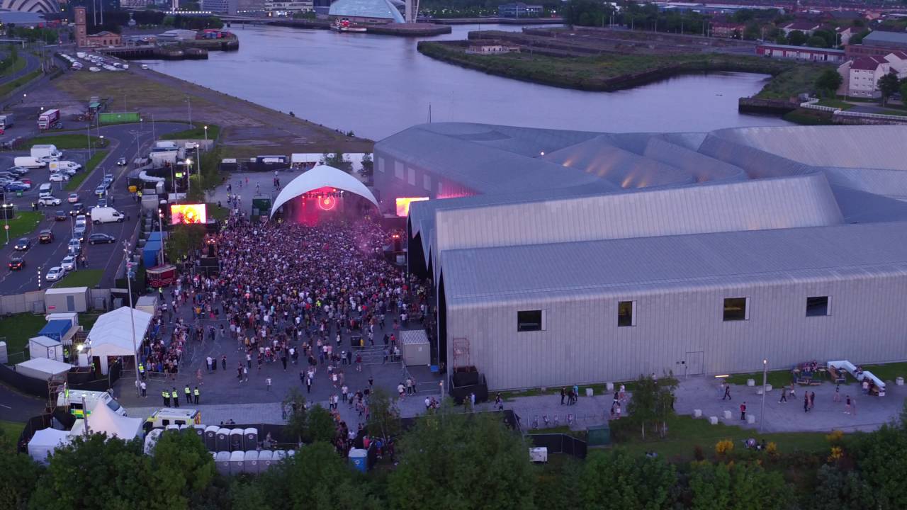 Glasgow's Riverside Festival - YouTube