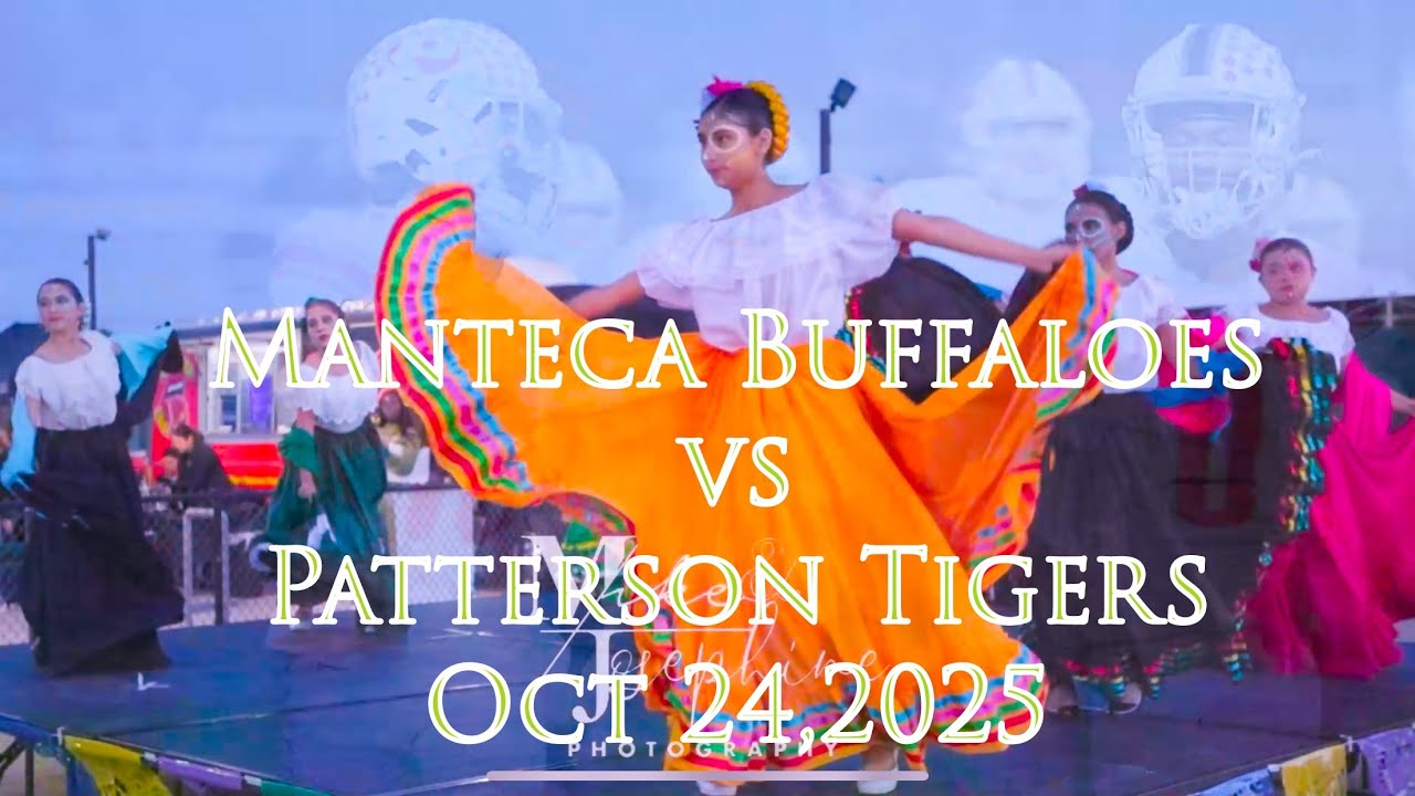 Manteca Buffaloes vs Patterson Tigers Oct 14,2025 - YouTube