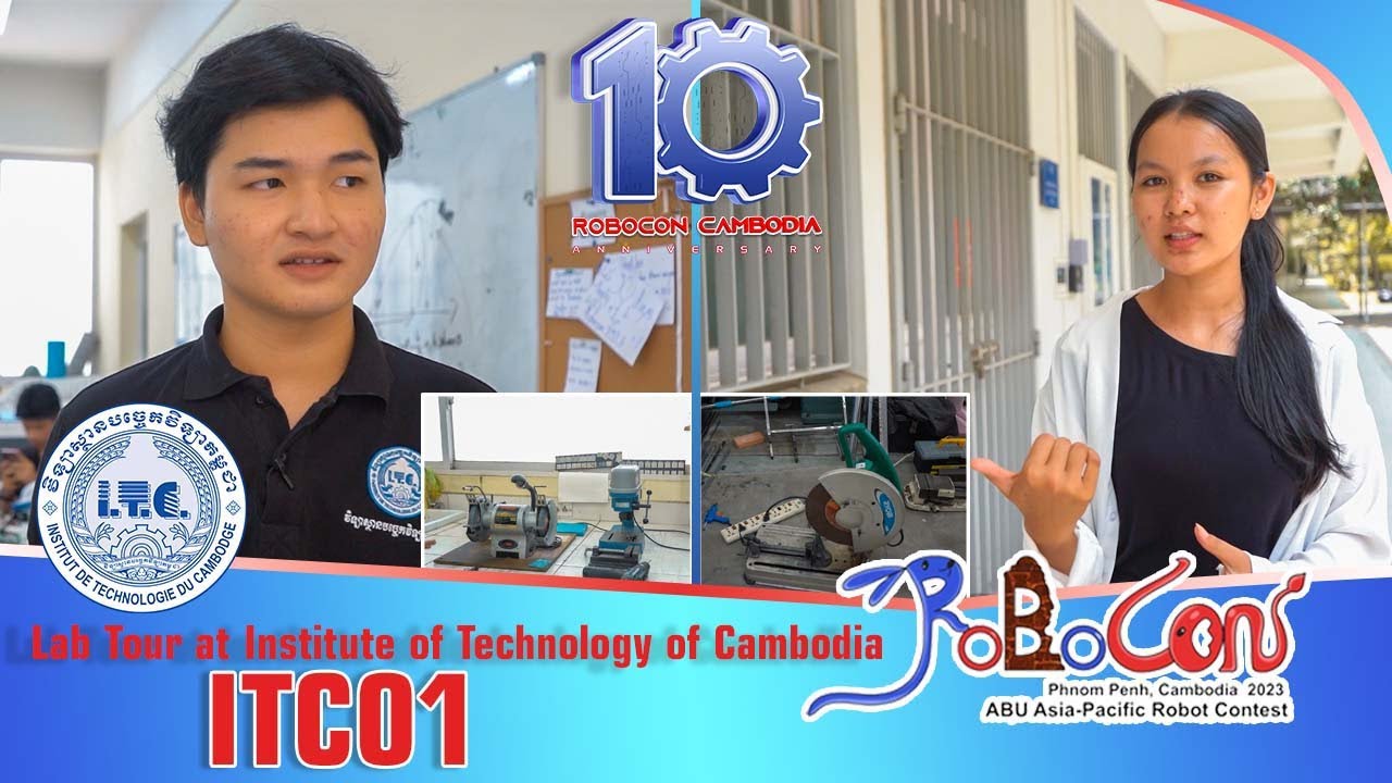 Laboratory Tour at Institute of Technology of Cambodia (ITC01) - YouTube
