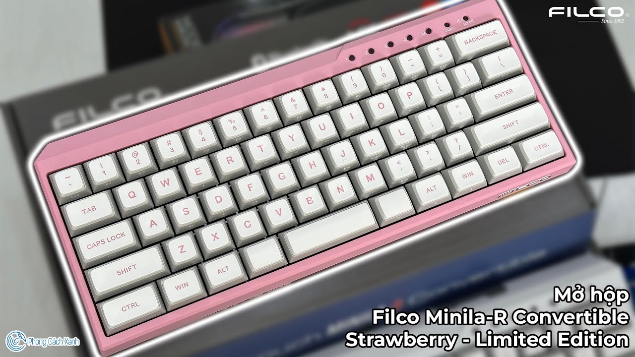 Bàn phím cơ này limited, của Nhật - Mở hộp Filco Minila-R Convertible ...