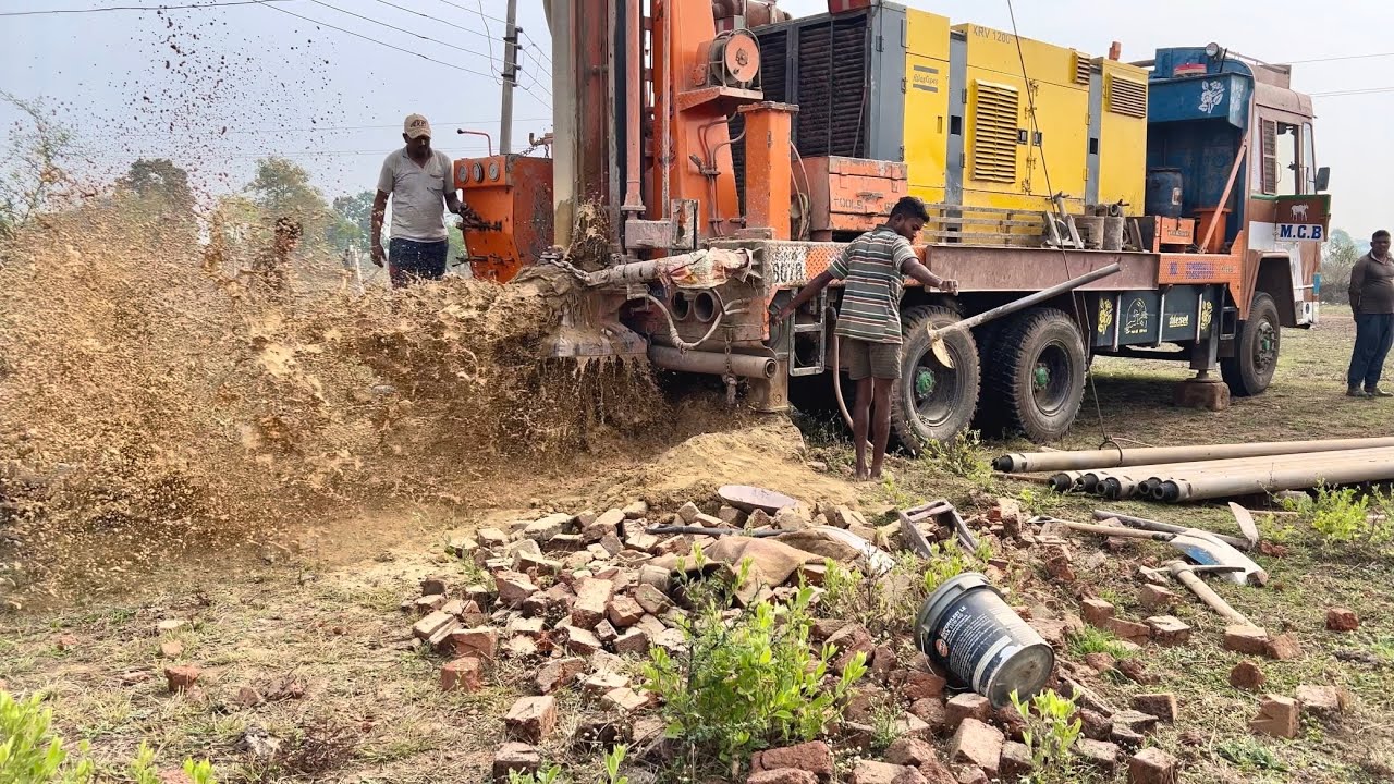 Borewell Drilling - 5 Hp Borewell Inside House 195 Feet Depth ...