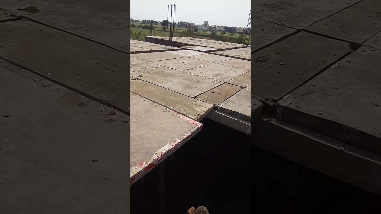 Slab centring work - YouTube