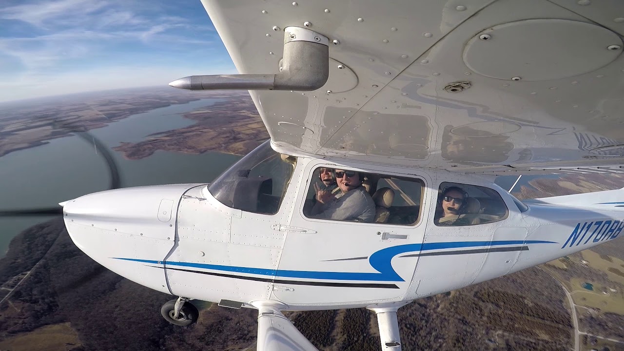 Testing an external aircraft camera mount - NFlight - Cessna 172 - YouTube