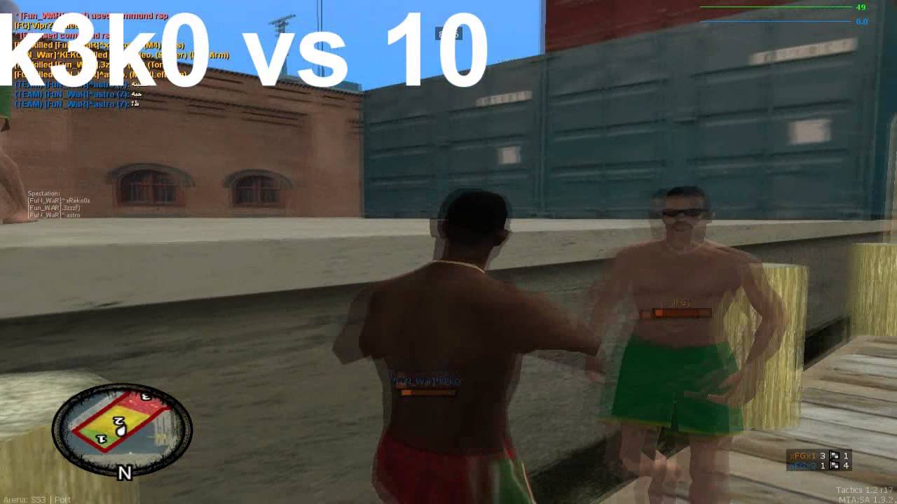 [FuN_WaR] 7 vS 3 [FG] ' TCW ' League [ Frapsed By xReko0x ] - YouTube