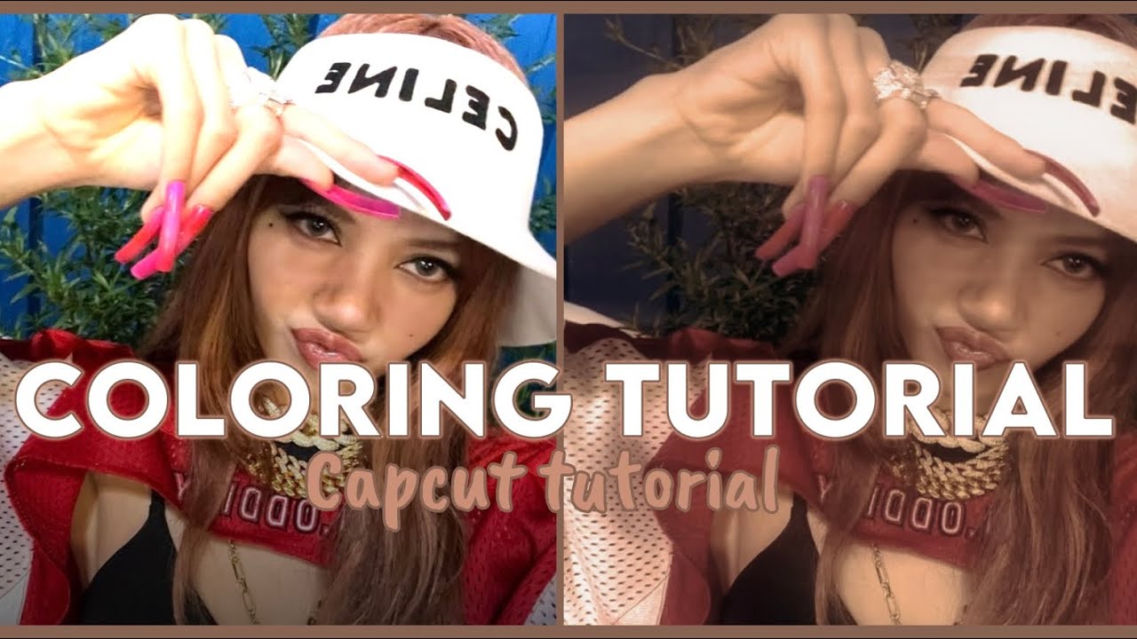 Coloring tutorial for edits on capcut #8 - YouTube