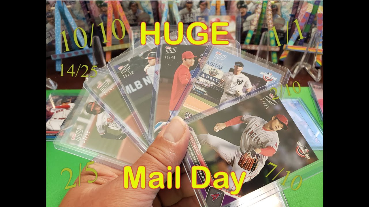 2023 Topps Baseball Card Huge Mail Day Loaded with Numbered Parallels ...