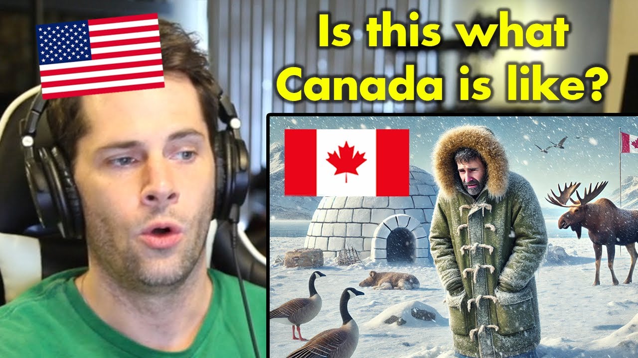 Funny Things People Actually Believe About Canada | American Reacts ...