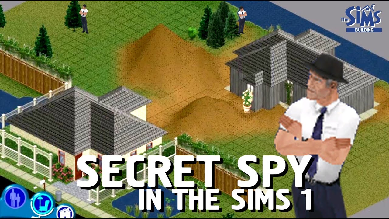 Building a Secret Spy & Conspiracy Hideout in The Sims 1 | Retro Sims ...