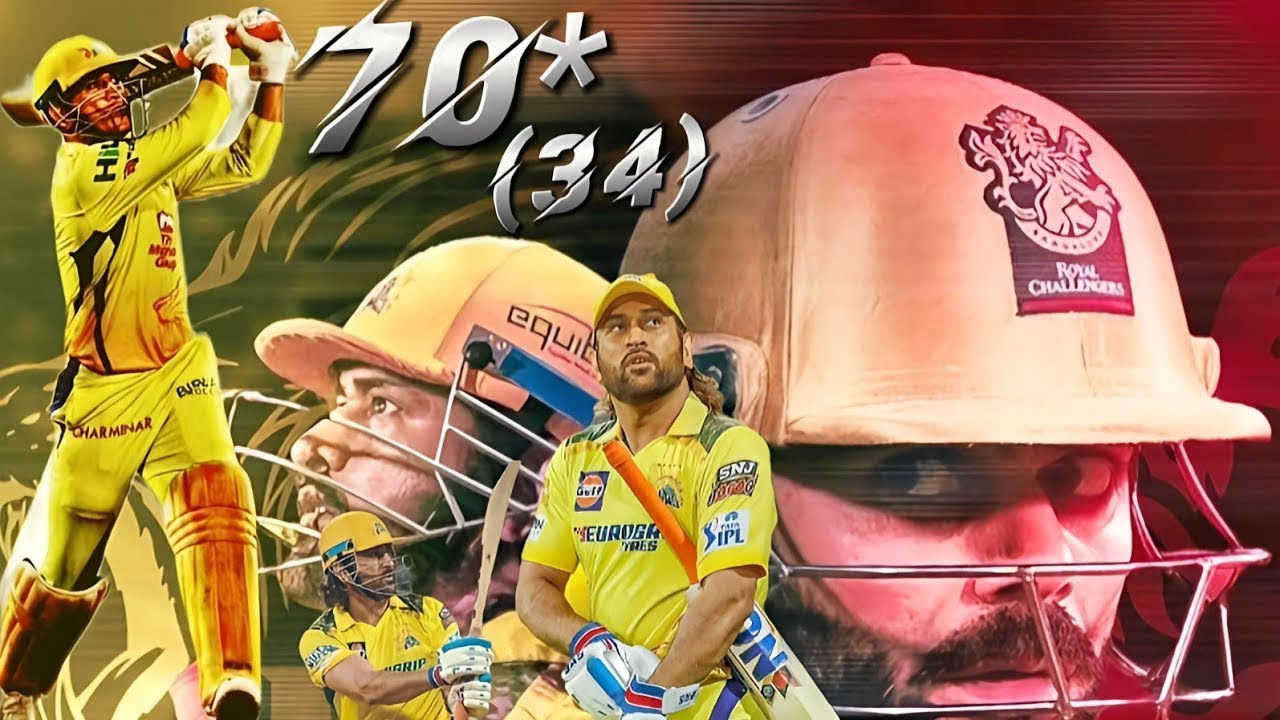MS DHONI 70(34)* BALL BY BALL HIGHLIGHT VS RCB IPL2018 #ipl #csk #viral ...
