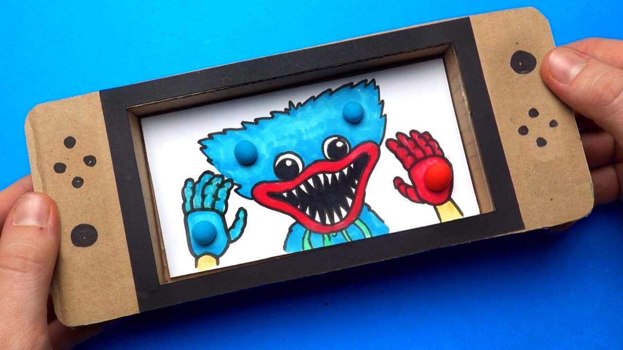 4 HUGGY WUGGY DIY CARDBOARD PAPER CRAFTS for FANS - YouTube