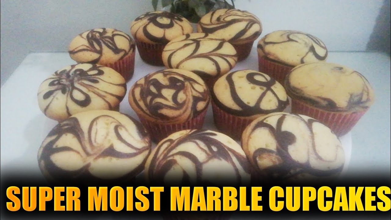 Marble Cupcake Recipe By Heaven Taste| Super soft and fluffy marble ...