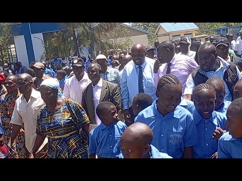 TINDI MWALE! COMMISSIONING OF SHIBEMBE SEC. 8 CLSRM MODERN STOREY. B ...