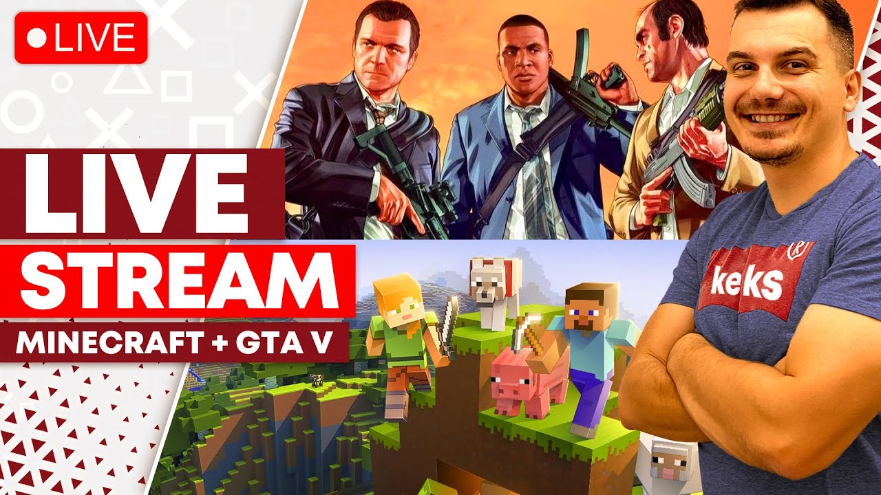 MINECRAFT (Nov update) + GTA Grand Rp! *Laganini strim - YouTube