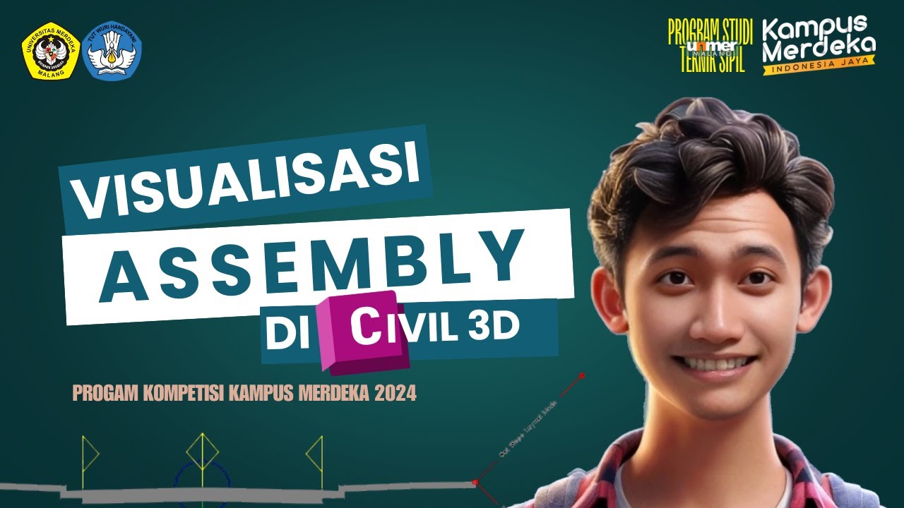 Pemula Wajib Tahu! Cara Membuat Assembly Jalan dengan Civil 3D - YouTube