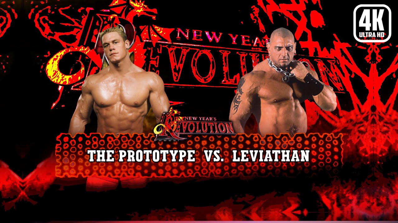 WWE 2K23 - The Prototype vs Leviathan One on One Match Gameplay - YouTube
