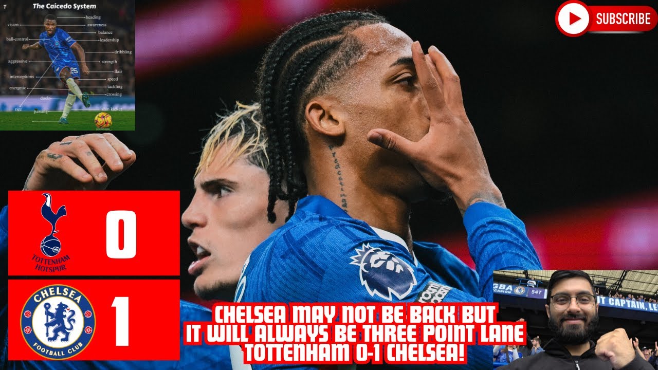 CHELSEA WILL ALWAYS WIN AT THREE POINT LANE! JOAO PEDRO GOAL! TOTTENHAM ...