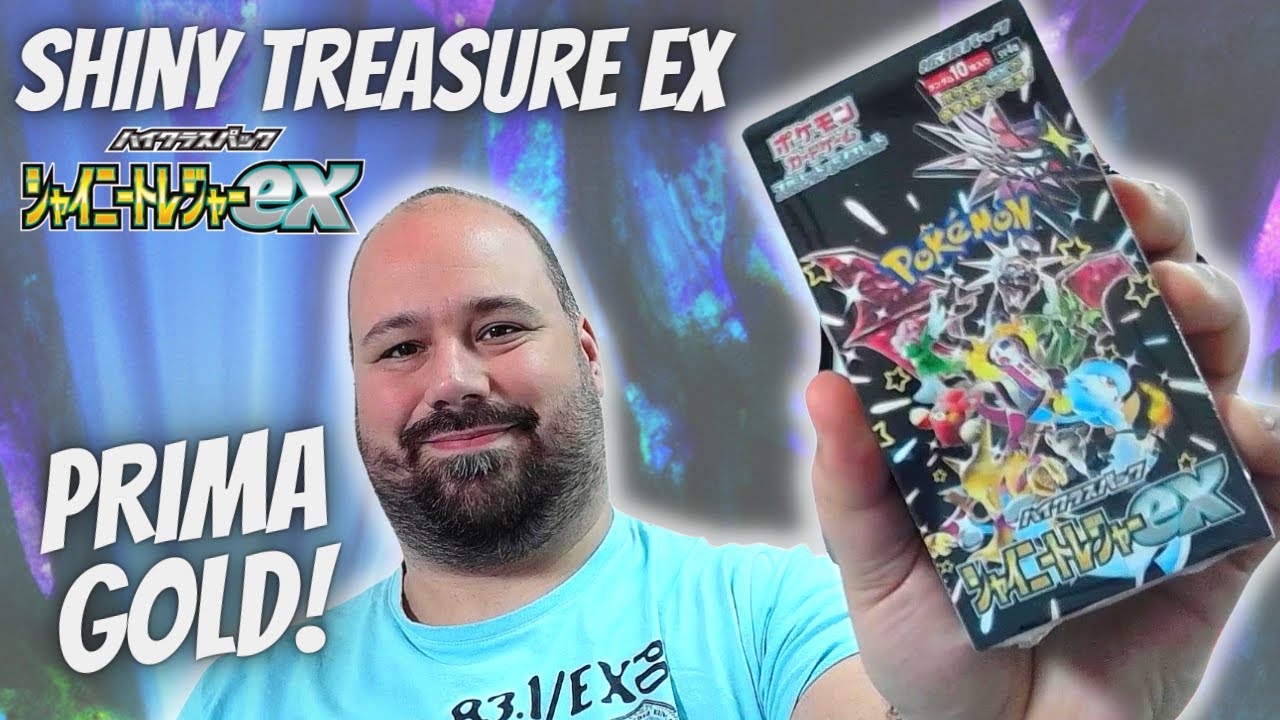 GOLD! Apro il secondo box di SHINY TREASURE EX - YouTube