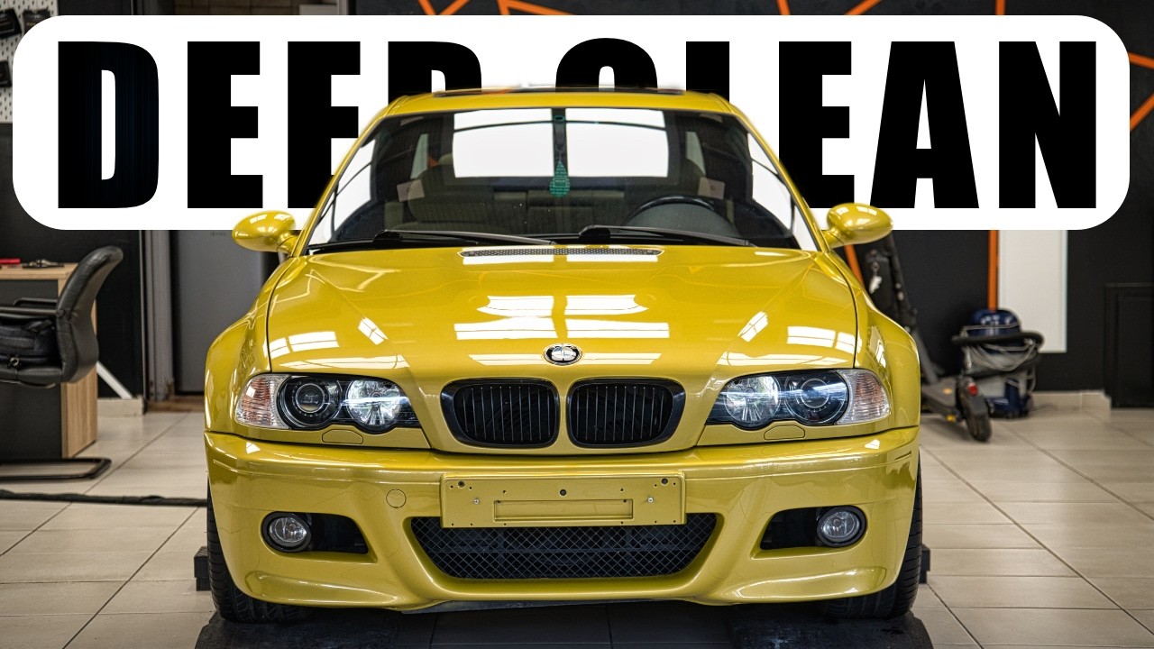 BMW E46 M3 - Deep Clean - Auto Detailing - YouTube