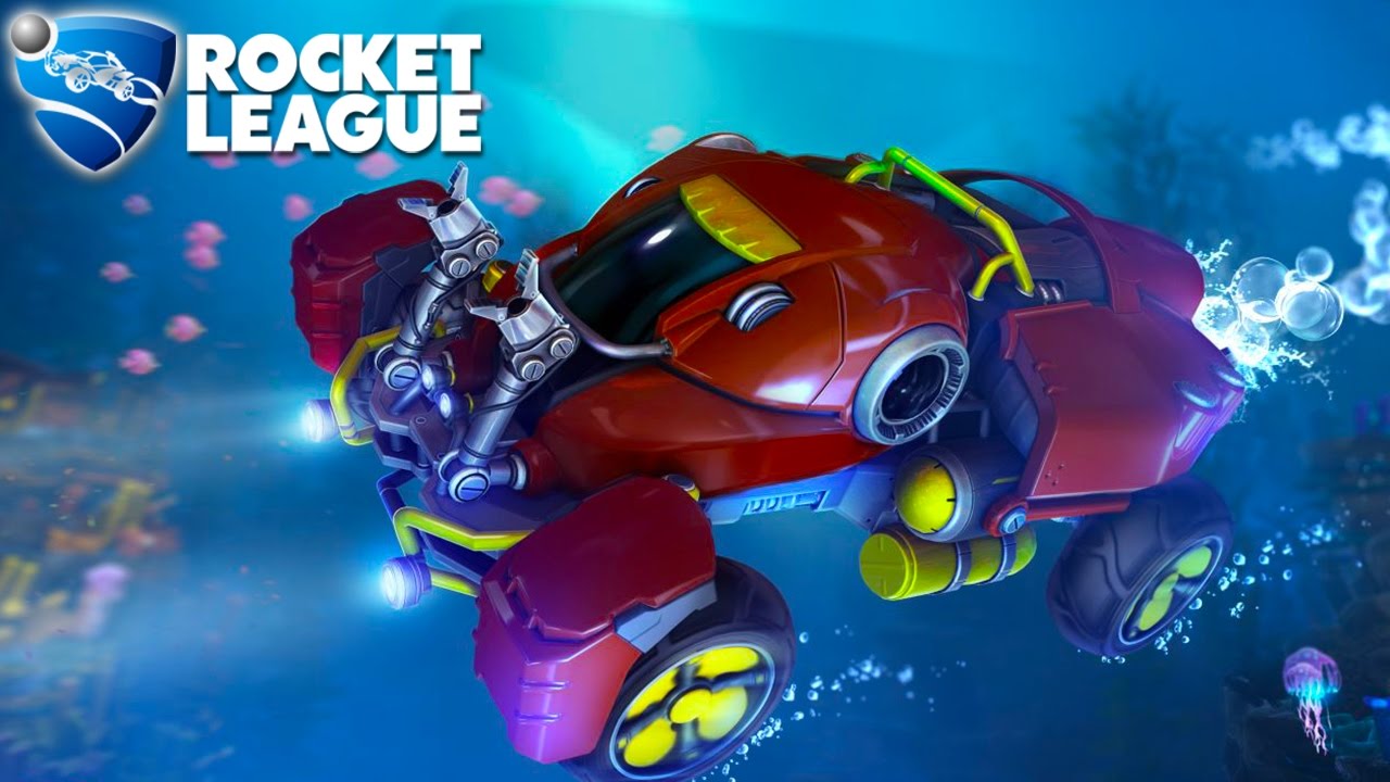 ROCKET LEAGUE: DLC AQUADOME - TESTANDO O SUBMARINO CARRO PROTEUS - YouTube