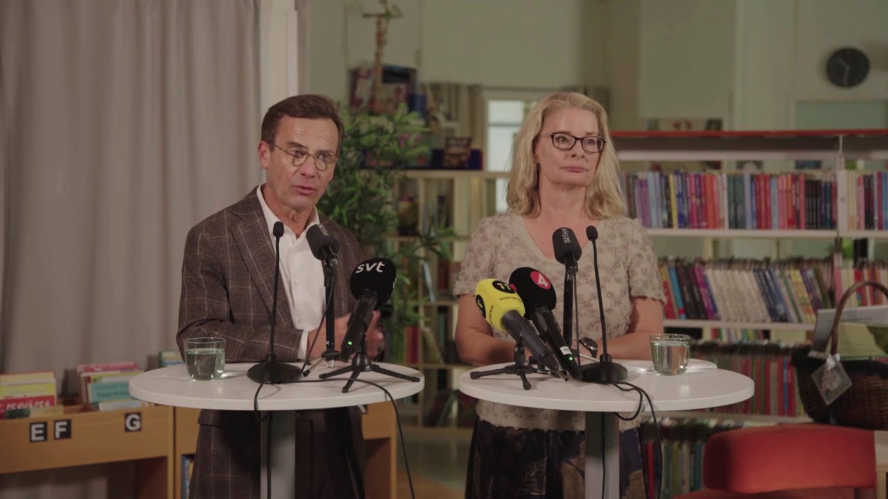 Statsministern och skolministern besöker Edboskolan Huddinge - YouTube