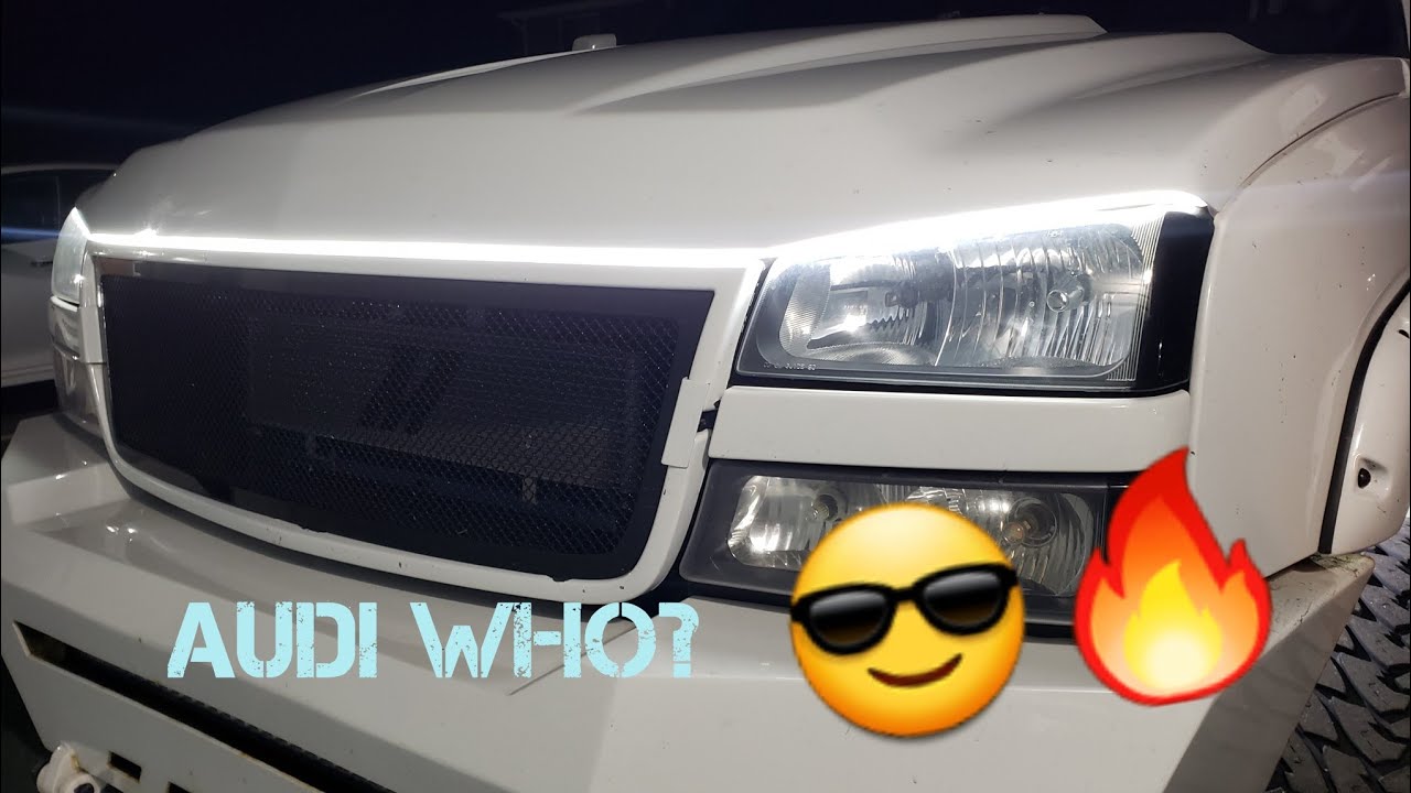 LED Hood sequential light! - YouTube