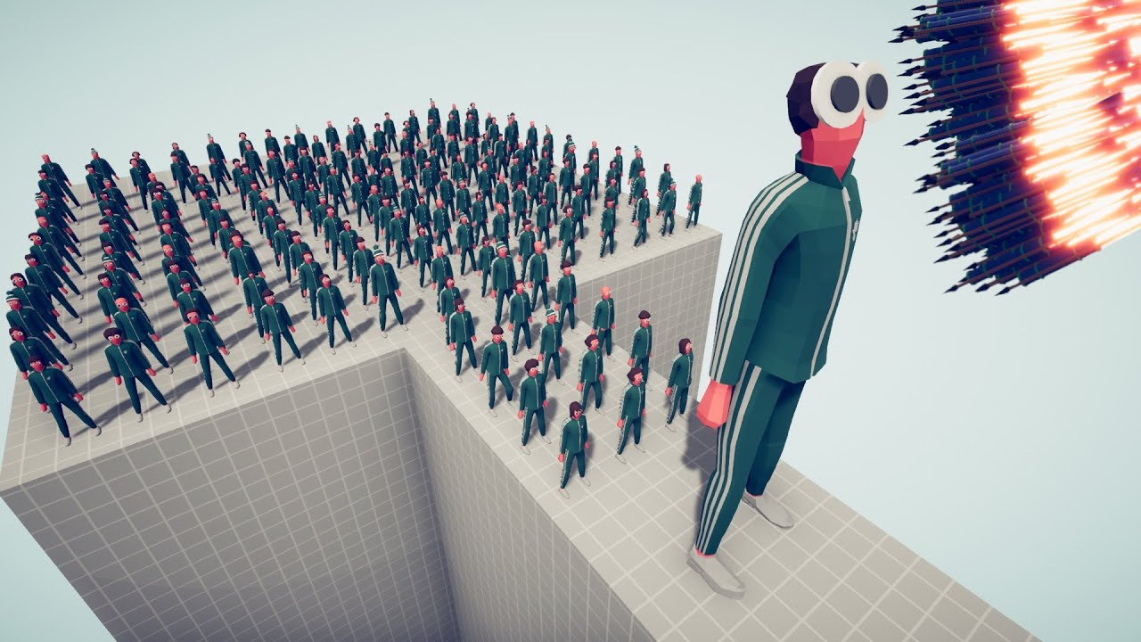 SQUID GAME ARMY vs EVERY GOD | Totally Accurate Battle Simulator TABS ...