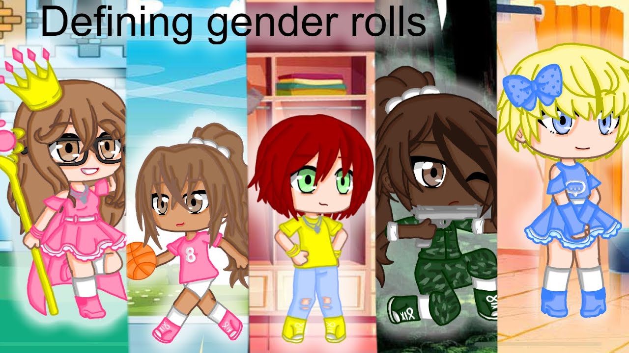 Defining gender rolls | Gacha Club - YouTube