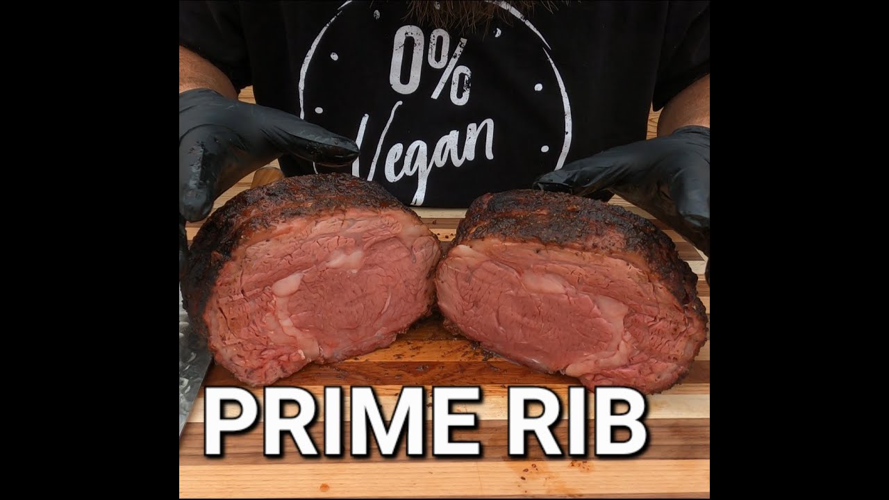 Perfect Smoked Prime Rib! - YouTube