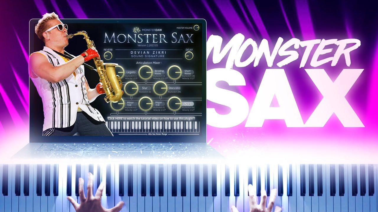 ¡ÉSTE SAXO SI QUÉ VALE LA PENA! 😲🎹 Monster Sax de Agus Hardiman ¡GRATIS ...