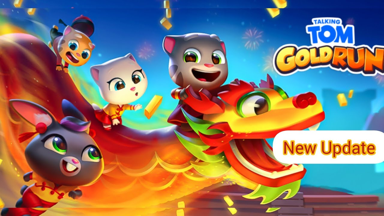 Talking Tom Gold Run New Update - YouTube