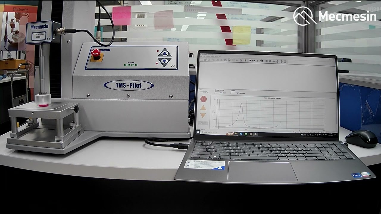 TMS-Pilot gummy jelly candy texture analysis Texture Profile Analysis TPA (Thai, English ...