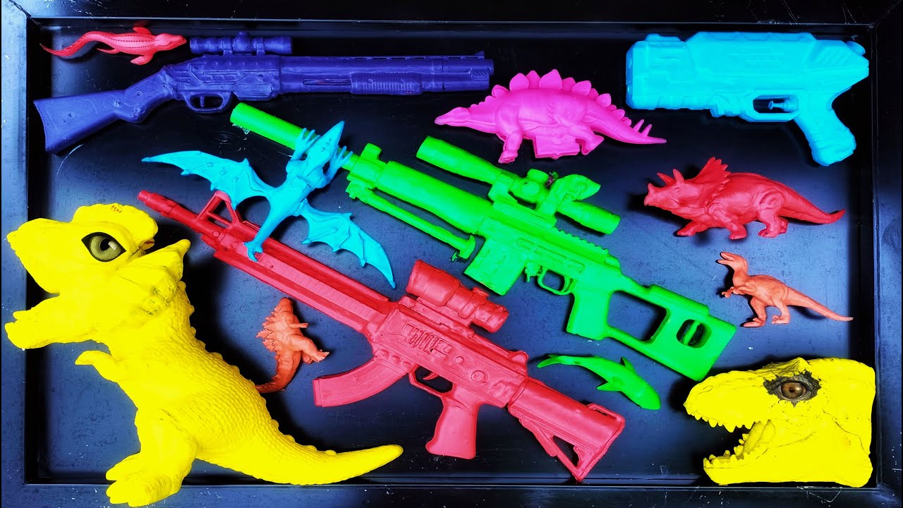 Cleans Sniper Rifles, Shotgun, AK47, Glock Pistol, M16 Gun, Mouser Gun ...