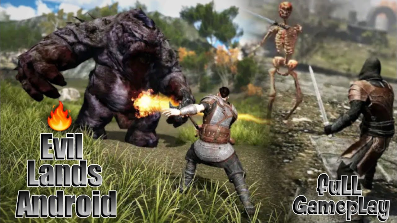 Evil Lands Ios Android Open World Gameplay|Evil Lands Online Action Rpg ...