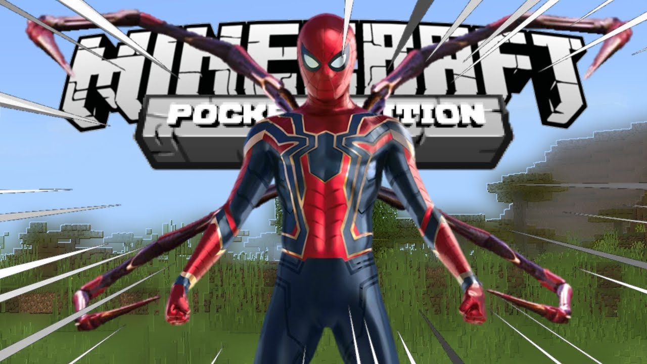 Novo Addon Mod Do Homem Aranha Para Minecraft Pe Minecraft Pocket