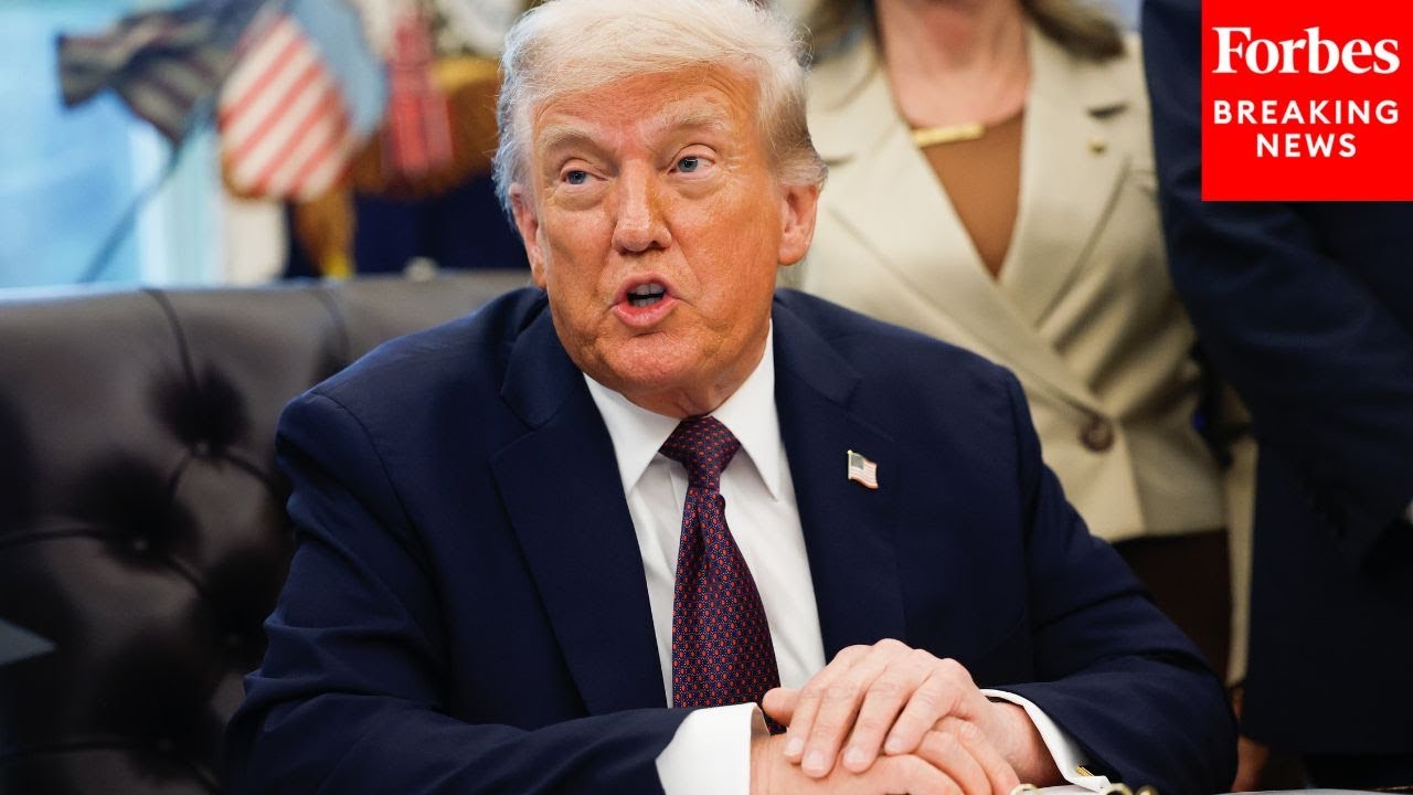 HAPPENING NOW: Trump Signs Executive Orders And Takes Questions From ...