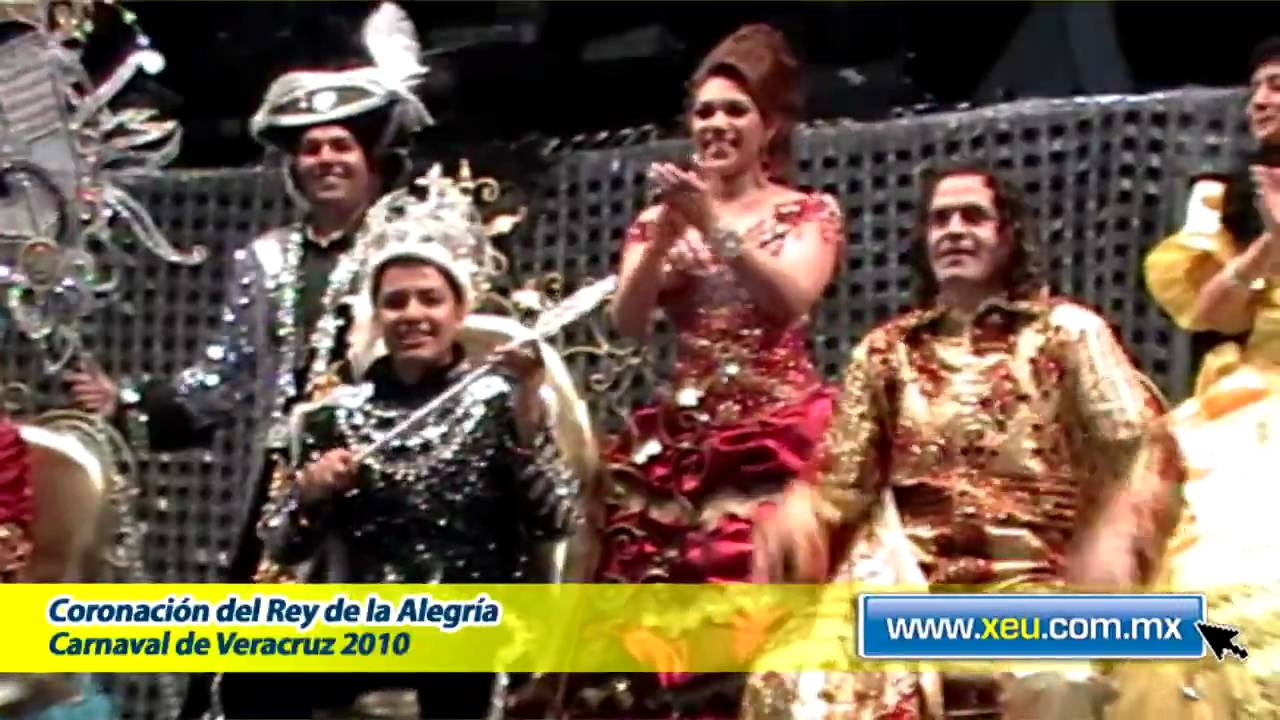 Coronación Rey del Carnaval de Veracruz 2010 - YouTube