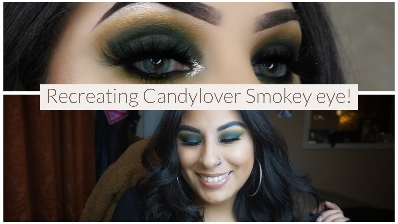 Recreating Candylover 89 smokey eye! - YouTube