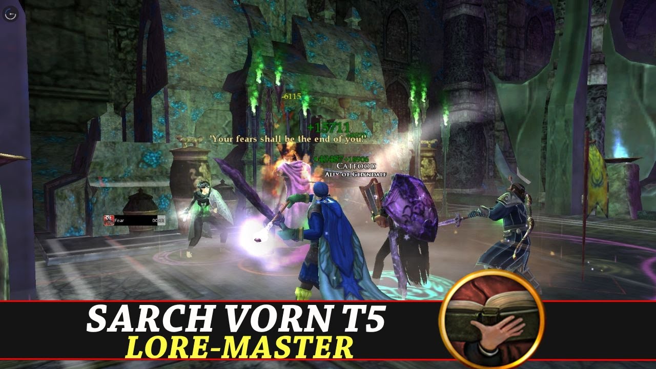 LOTRO: Sarch Vorn T5 - Lore-Master - YouTube
