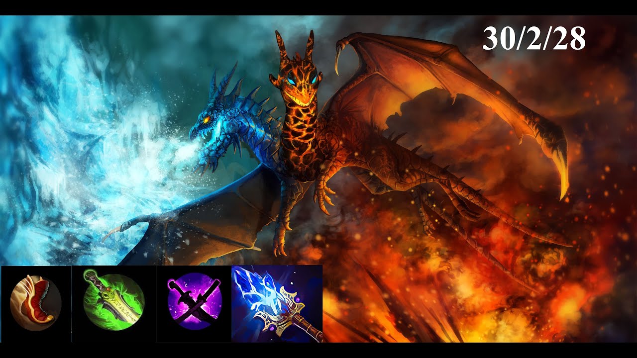 Jakiro mid build | 3000 MMR Archon 5 | - YouTube