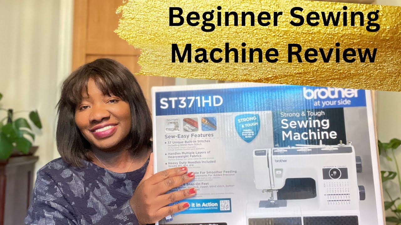 Beginner Sewing Machine Unboxing and Review: Brother - YouTube